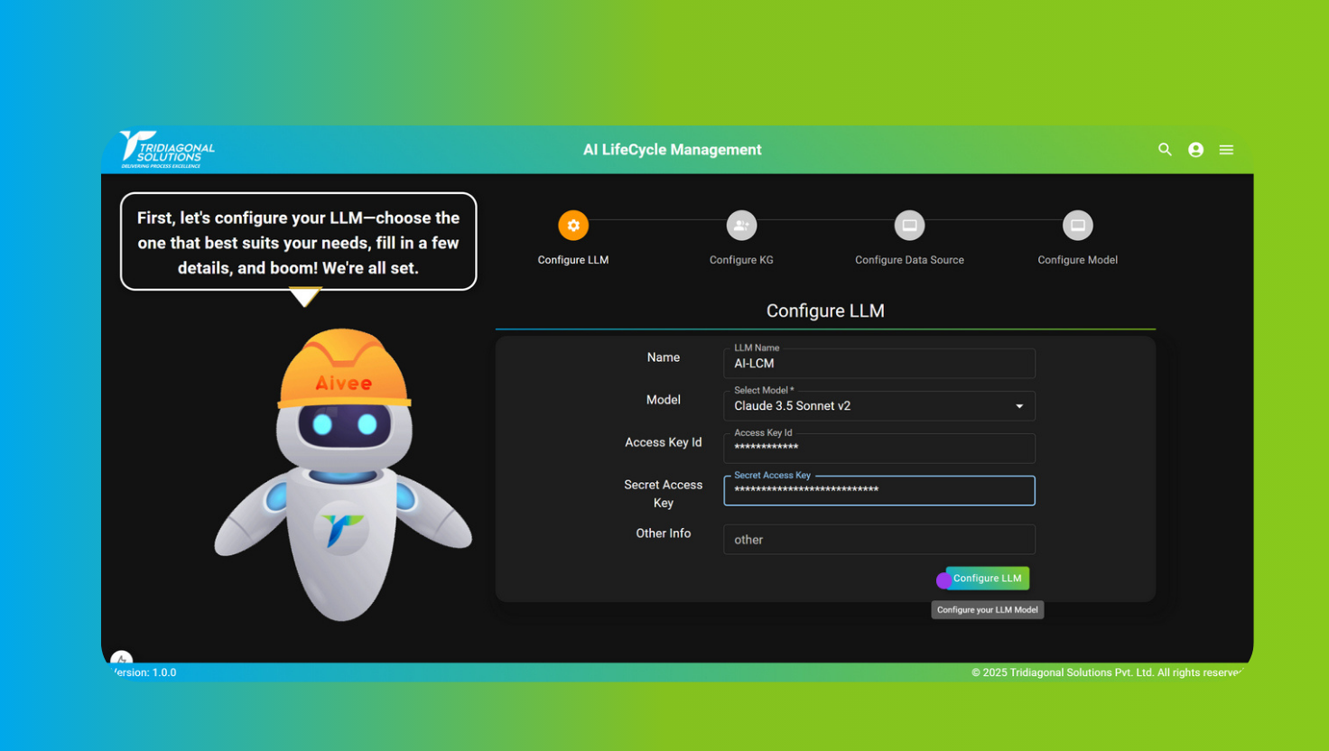 Domain Driven Industrial AI at Scale | Tridiagonal.AI
